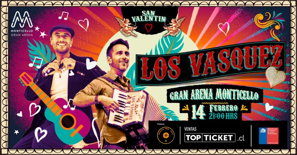 Los Vásquez celebrarán el Día del Amor en Monticello - La Metro FM