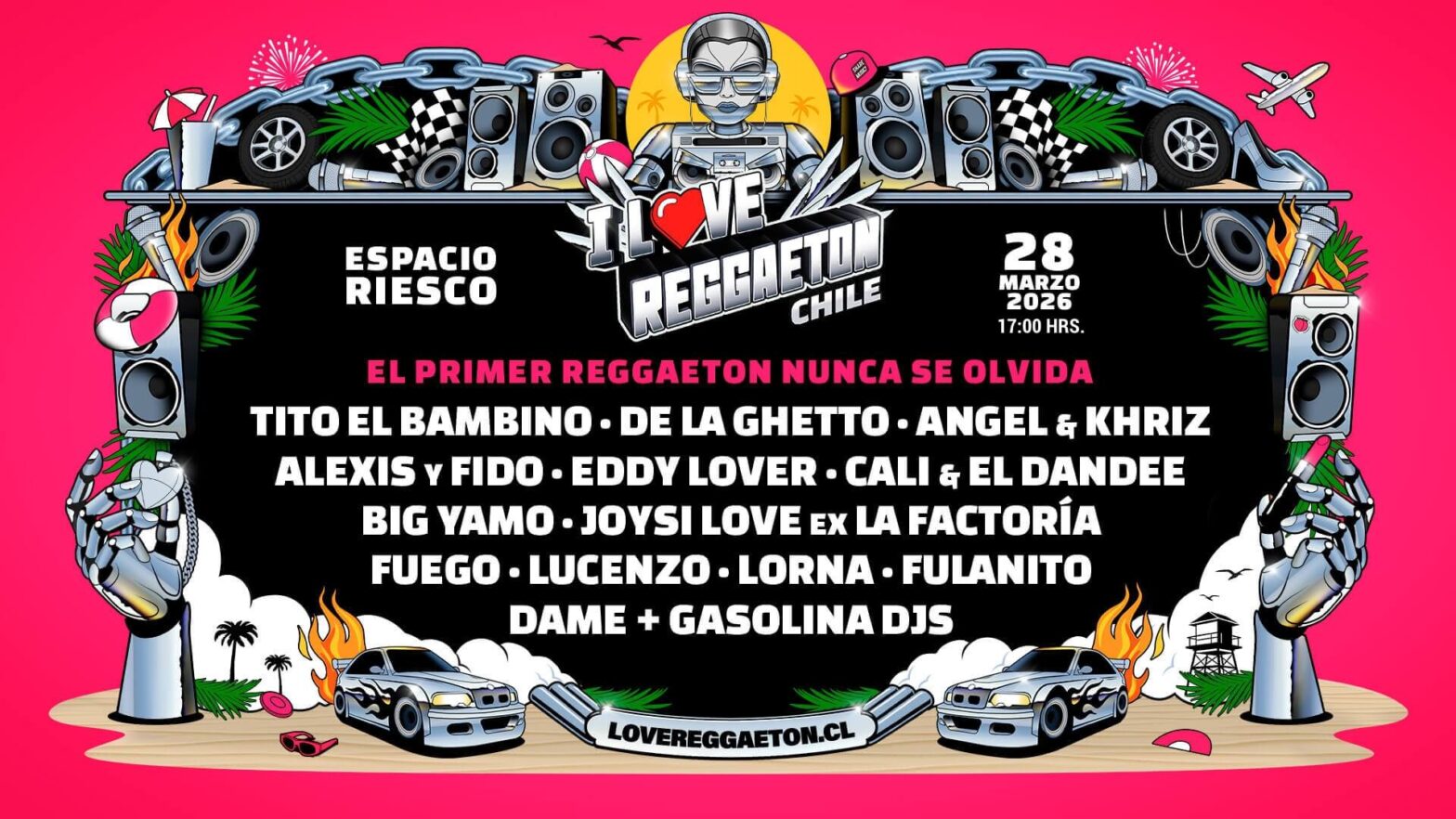 "I Love Reffaetón": el mayor festival del género llega a Espacio Riesco - La Metro FM