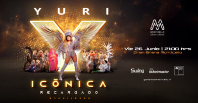 Yuri regresa a Gran Arena Monticello con “Icónica recargado” - La Metro FM